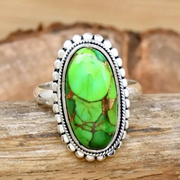 Jewelry | Oval Stone Ring | Poshmark